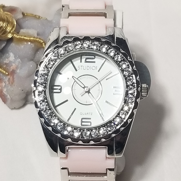 STUDUO | Accessories | Studio Quartz Pink Bracelt Watch | Poshmark
